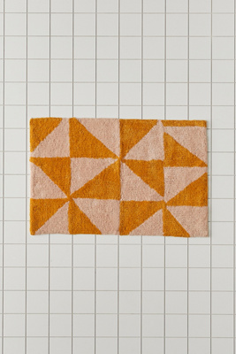 Pinwheel Bath Mat | Urban Outfitters UK