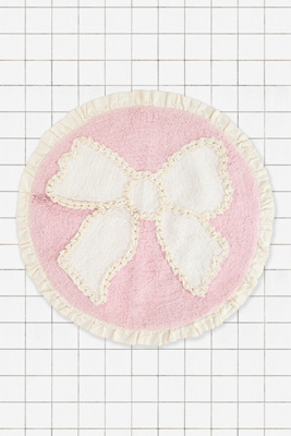 Ruffle Bow Bath Mat | Urban Outfitters UK