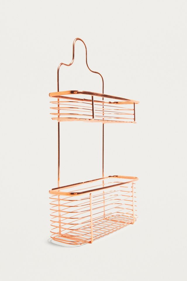 Minimal Copper Shower Caddy | Urban Outfitters UK