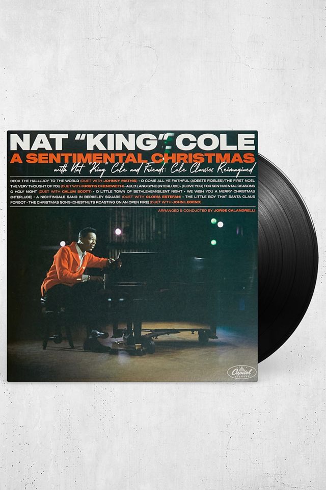 Nat King Cole & Friends - A Sentimental Christmas LP | Urban Outfitters UK