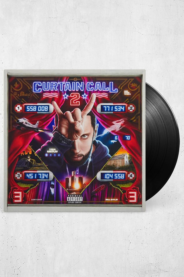 Eminem - Curtain Call 2 LP | Urban Outfitters UK