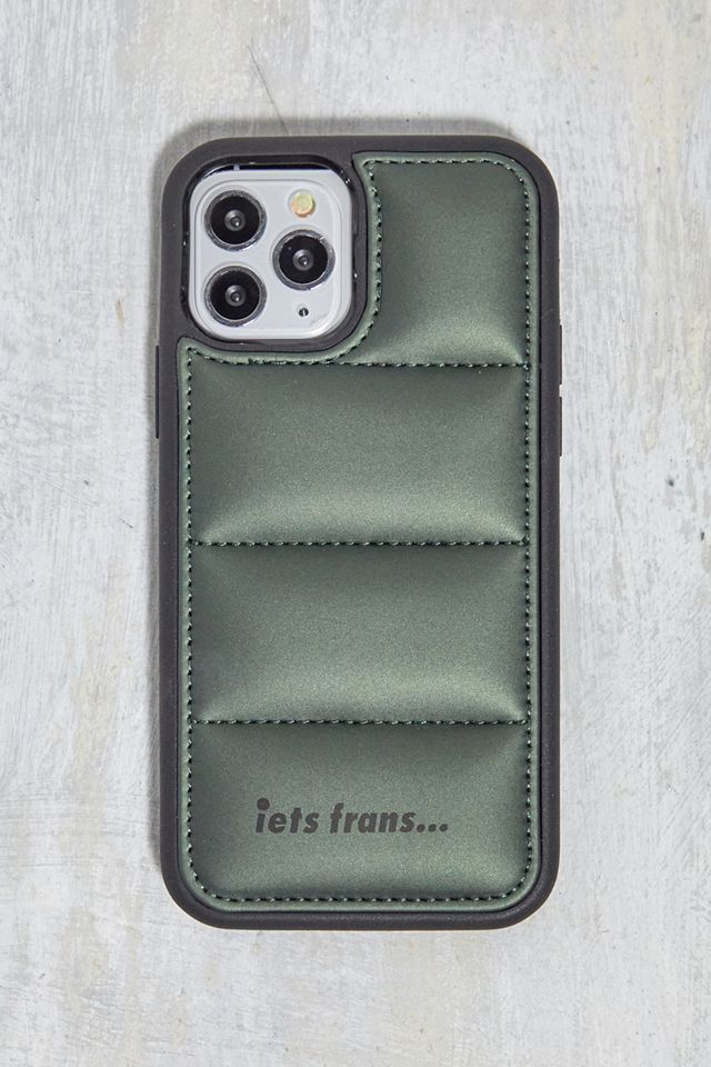 iets frans... iPhone 12 Green Padded Phone Case | Urban Outfitters UK