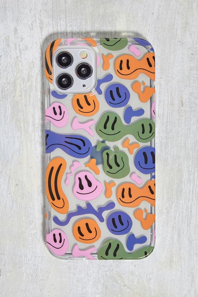 Dark Wavy Happy Face iPhone 12 & iPhone 12 Pro Phone Case | Urban ...