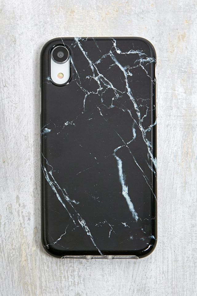 Black Marble iPhone XR Case | Urban Outfitters UK