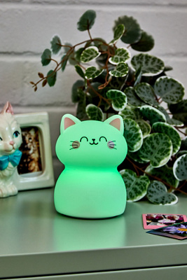 Mini Cat LED Lamp | Urban Outfitters UK