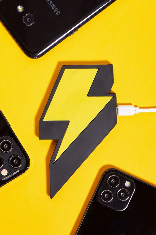 Lightning Bolt Portable Charger | Urban Outfitters UK