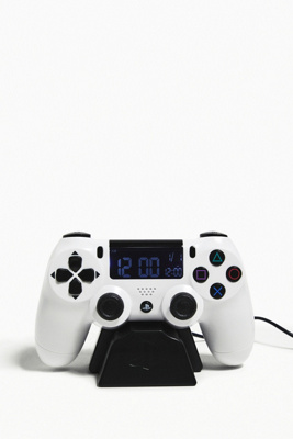 Paladone White Playstation Controller Alarm Clock | Urban Outfitters UK