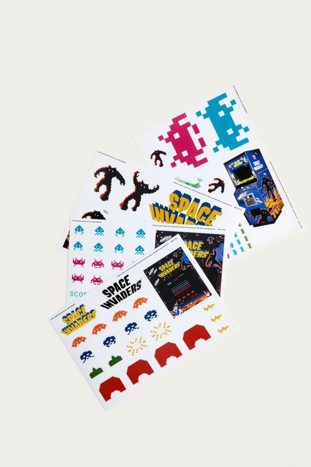 Space Invaders Gadget Decals | Urban Outfitters UK