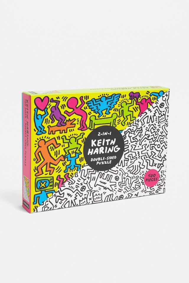 2-seitiges Puzzle „Keith Haring“ | Urban Outfitters DE