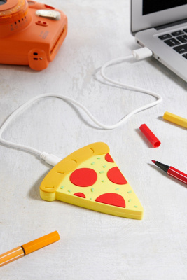 Pizza Slice Portable Wireless Charger | Urban Outfitters UK