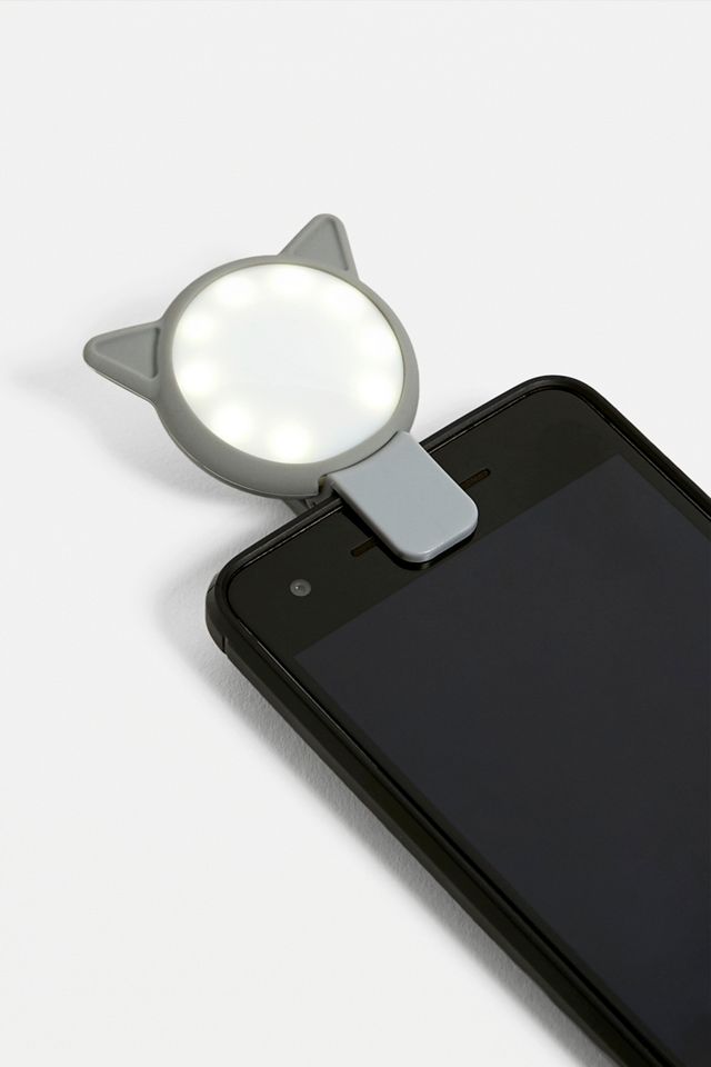 Clip-On Cat Selfie Light | Urban Outfitters UK