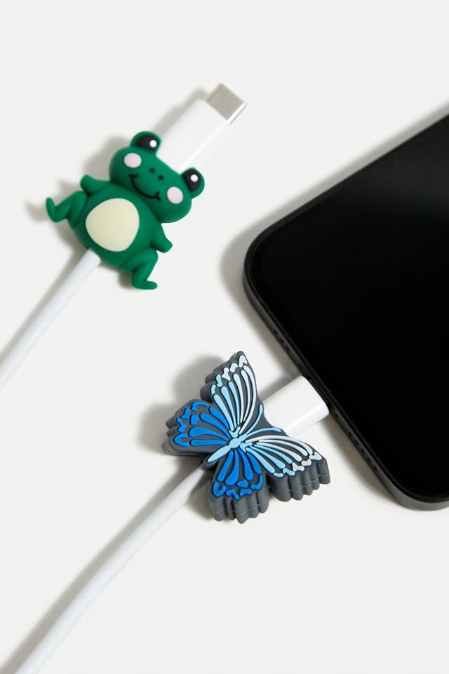 MojiPower UO Exclusive Frog & Butterfly Cable Protectors 2-Pack | Urban ...