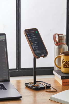 Black Desk Phone Stand | Urban Outfitters UK