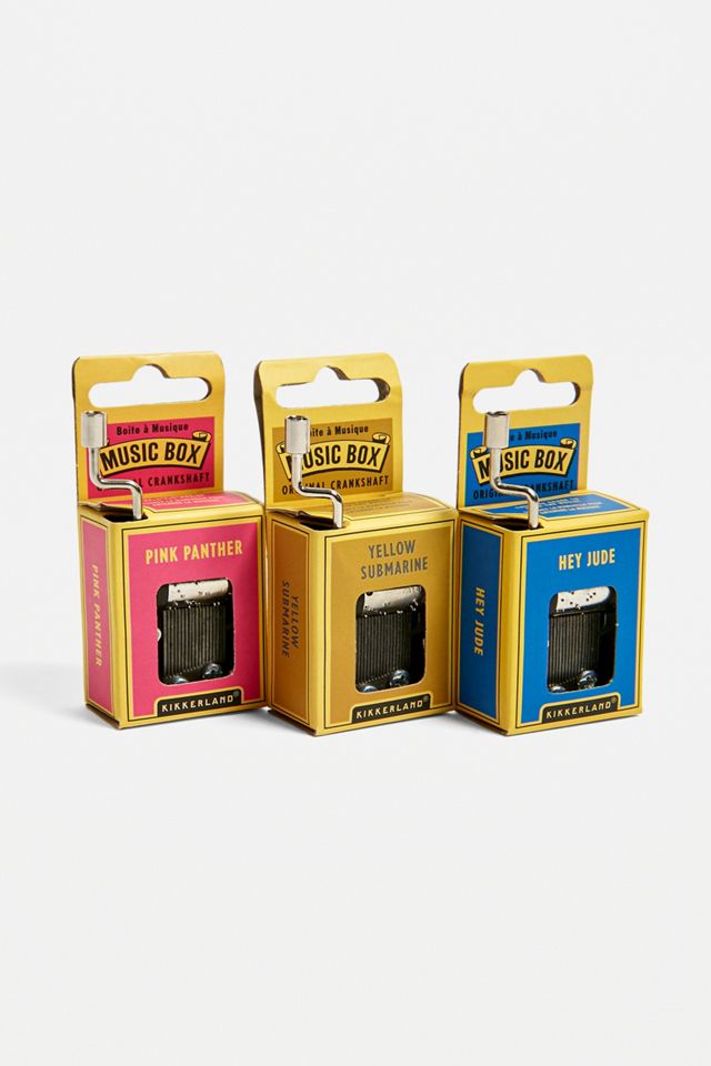 Yellow Submarine Mini Music Box | Urban Outfitters UK