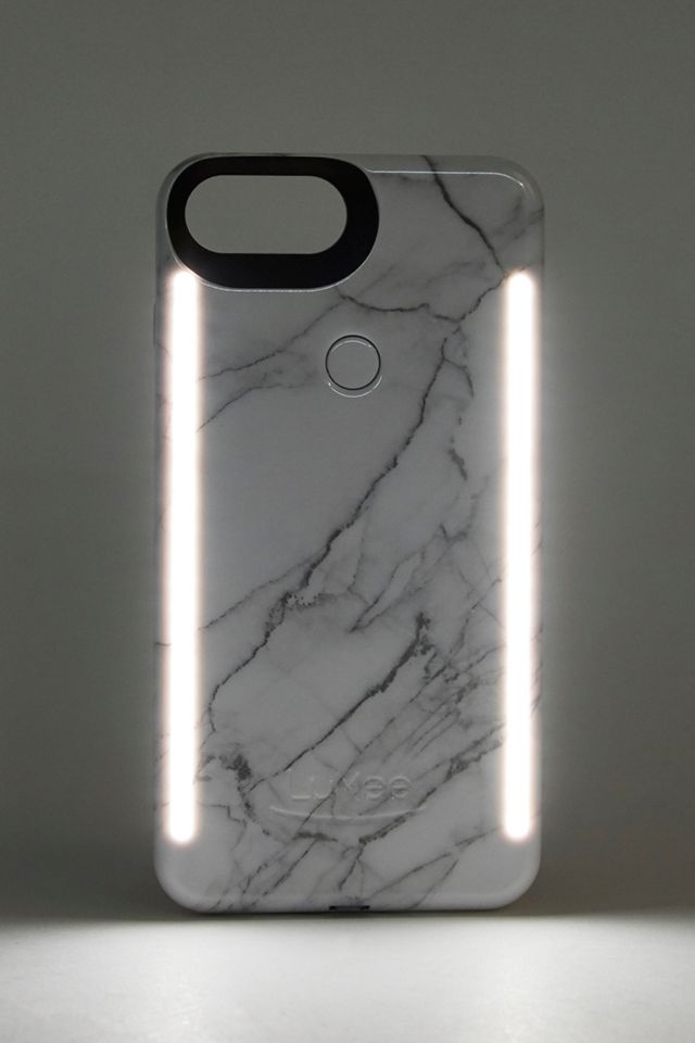 LuMee Duo White Marble iPhone 6/7/8 Case | Urban Outfitters UK