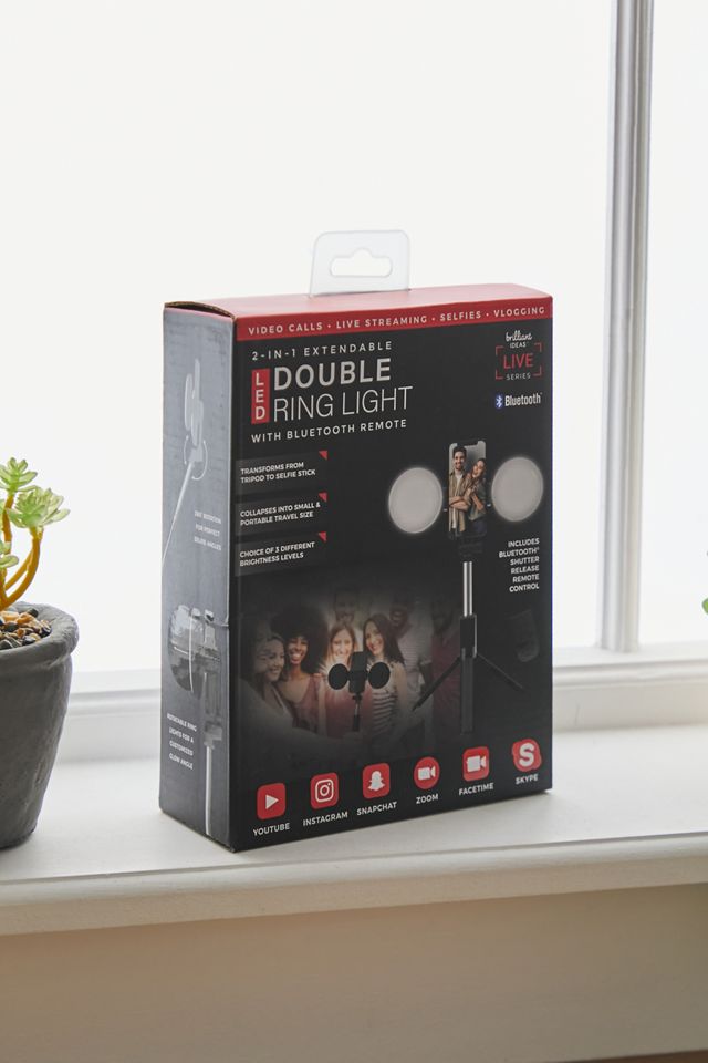 Brilliant Ideas – 2-in-1 Doppelring-Licht | Urban Outfitters DE