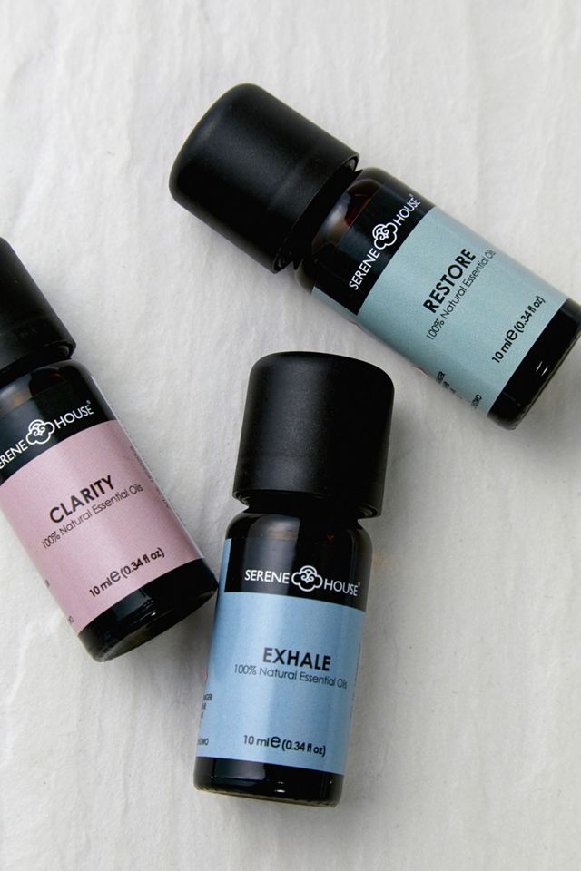 Serene House Healing Natural Essential Oil Collection 3-Pack | Urban ...