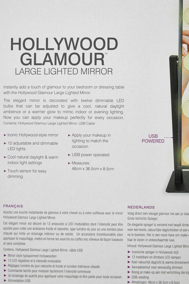 Hollywood Glamour Mirror | Urban Outfitters UK