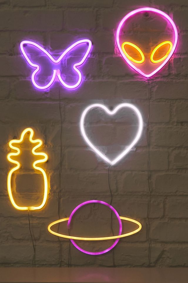 Mini LED Heart Sign | Urban Outfitters UK