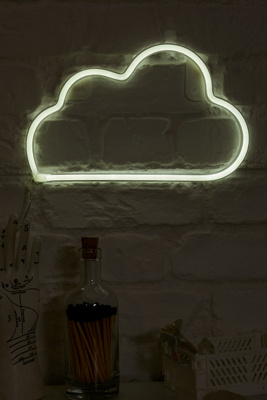 Mini LED Cloud Neon Sign | Urban Outfitters UK