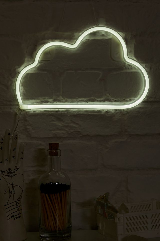 Mini LED Cloud Neon Sign | Urban Outfitters UK