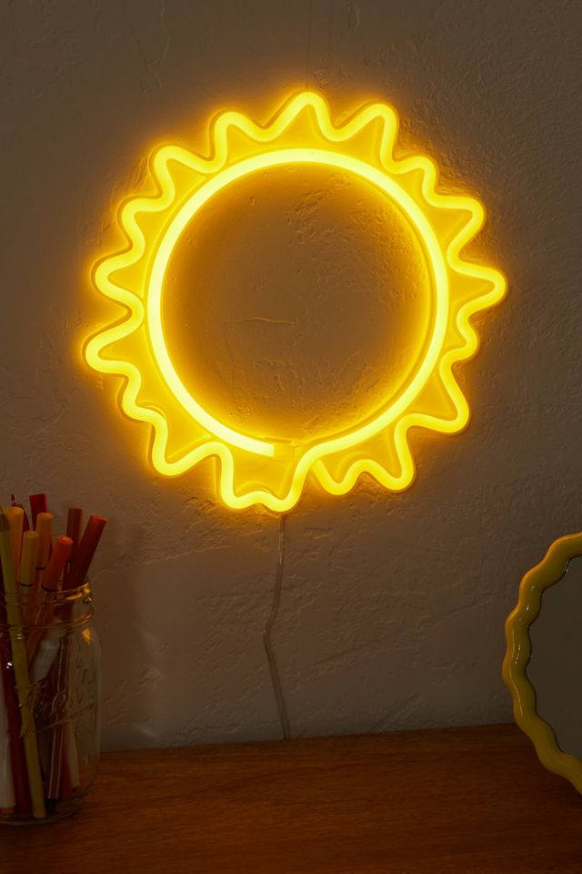 Mini LED Sunshine Neon Sign | Urban Outfitters UK