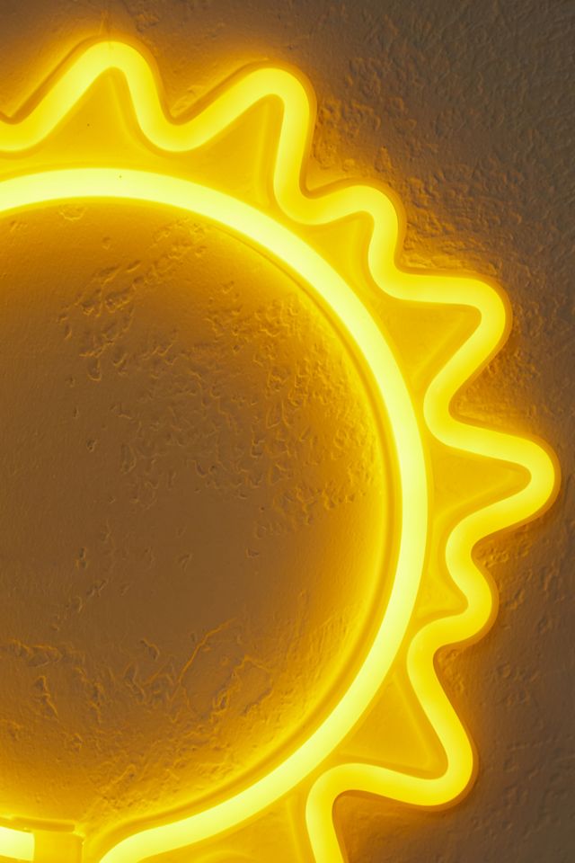 Mini LED Sunshine Neon Sign | Urban Outfitters UK