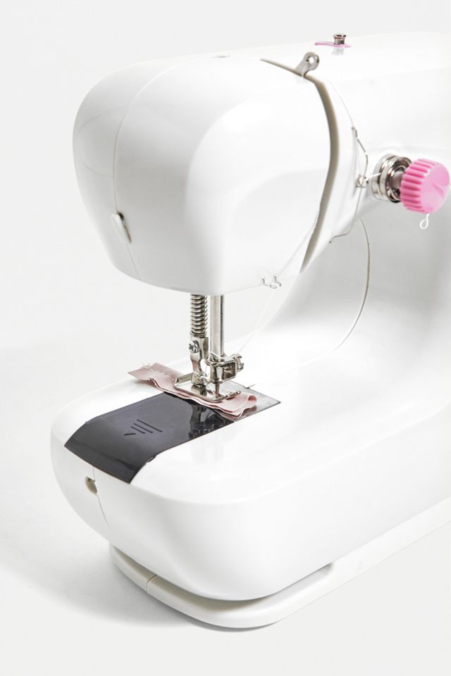 Pink & White Mini Sewing Machine | Urban Outfitters UK