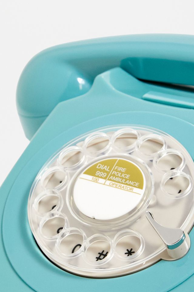 GPO Navy 746 Rotary Landline Phone | Urban Outfitters UK