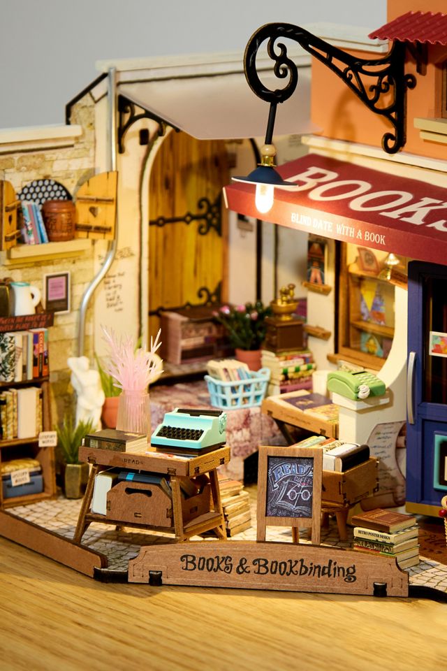 Rolife DIY Miniature House Corner Bookstore | Urban Outfitters UK