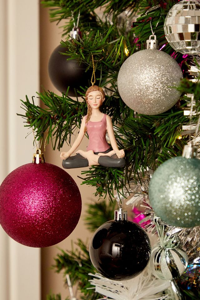 Yoga Pose Christmas Decoration | Urban Outfitters UK