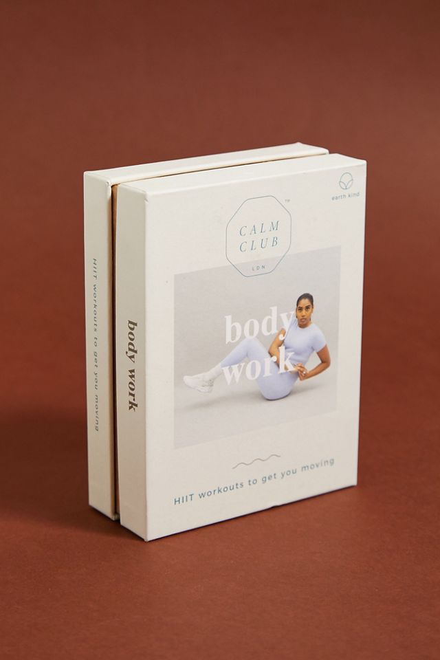 Calm Club Body Work Exercise Cards | Urban Outfitters UK