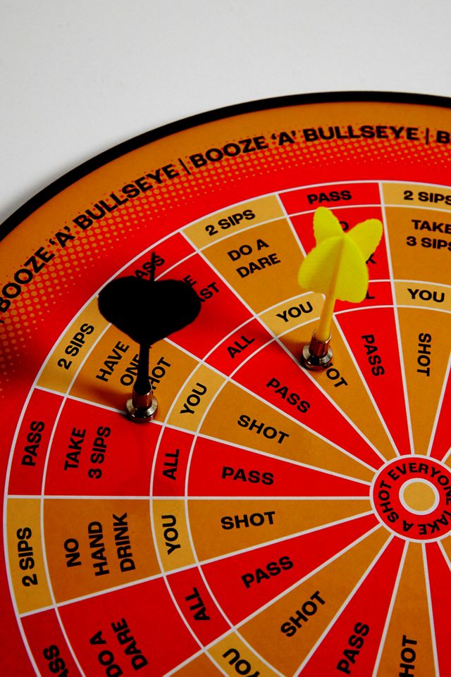 Booze 'A' Bullseye Party Game | Urban Outfitters UK