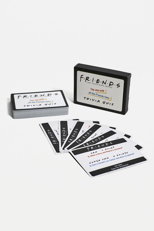 Friends 2nd Edition Trivia Quiz Card Game | Urban Outfitters UK