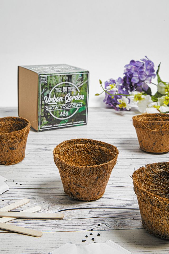 Gift Republic Grow Your Own Urban Garden Kit | Urban Outfitters UK