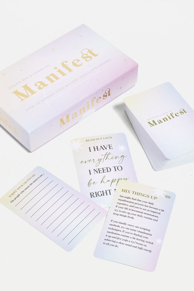 Manifest Lifestyle Cards | Urban Outfitters UK
