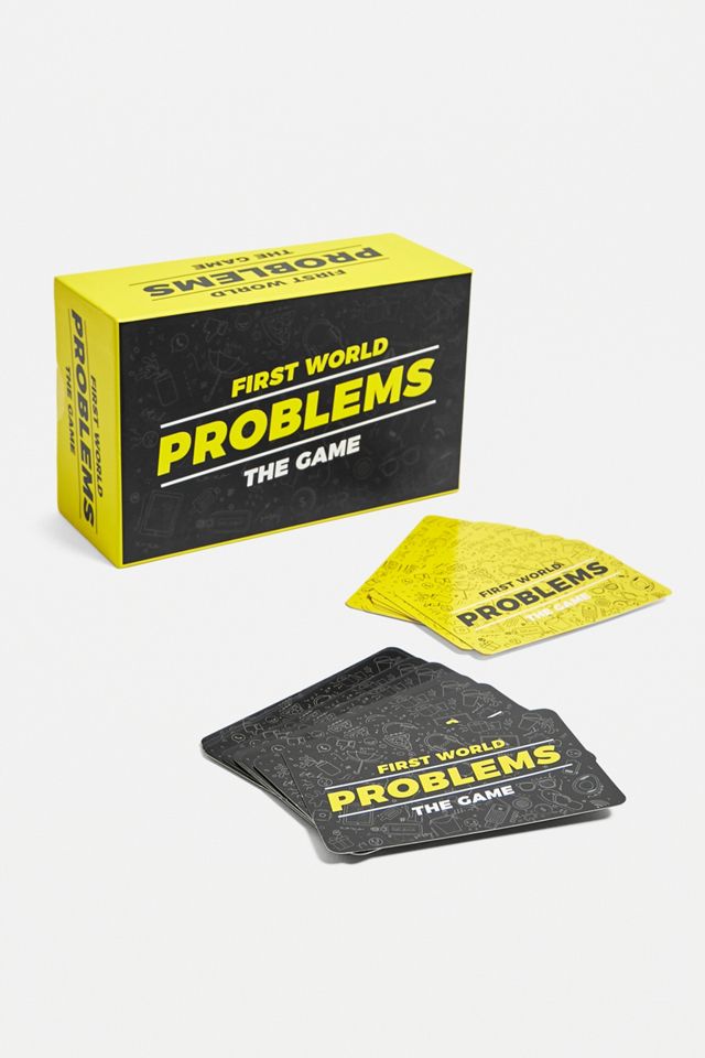 Gift Republic First World Problems Card Game | Urban Outfitters UK