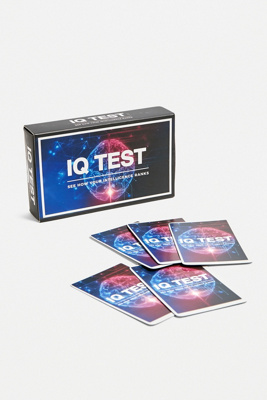 Gift Republic IQ Test Card Game | Urban Outfitters UK