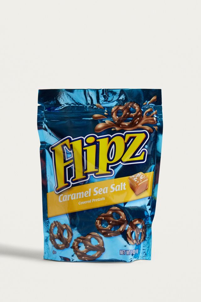 Flipz Caramel and Sea Salt Coated Pretzels | Urban Outfitters UK