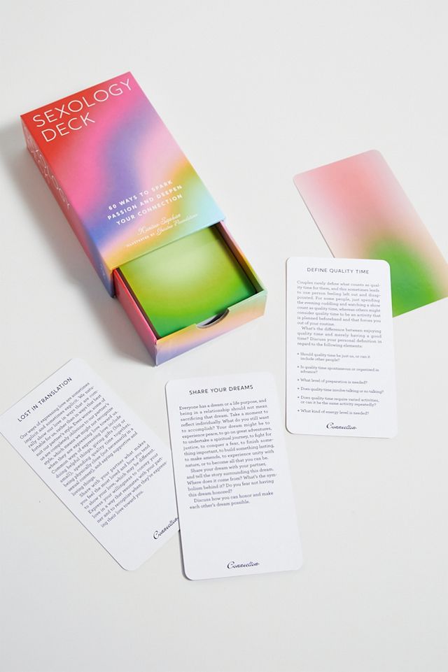 Sexology Deck: 60 Ways To Spark Passion And Deepen Your Connection ...