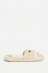 Smoko Pearl Boba Tea Plush Medium Slippers | Urban Outfitters UK
