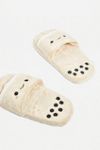Smoko Pearl Boba Tea Plush Medium Slippers | Urban Outfitters UK