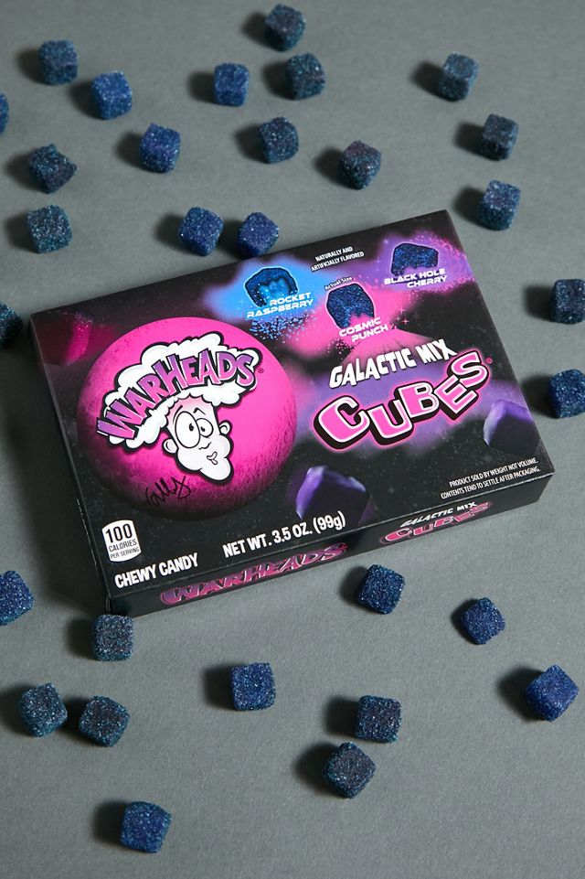 Warheads Galactic Mix Cubes | Urban Outfitters UK