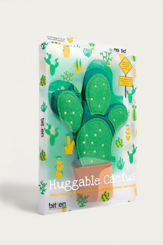 Huggable Heat-Up Dotted Cactus Cushion | Urban Outfitters UK