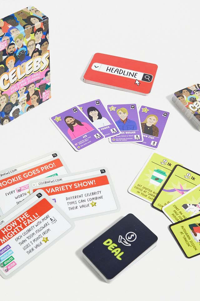 Celebs Board Game | Urban Outfitters UK