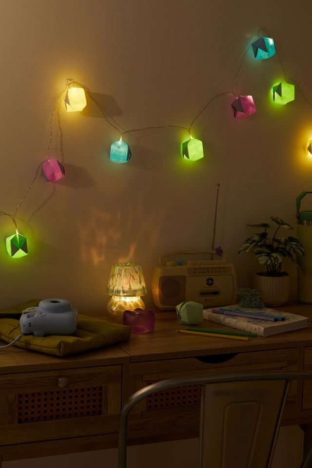 DIY Origami String Lights Kit | Urban Outfitters UK