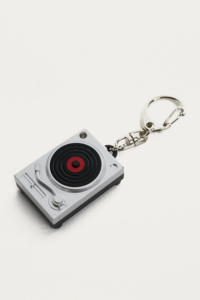 Light-Up Turntable Keyring | Urban Outfitters UK