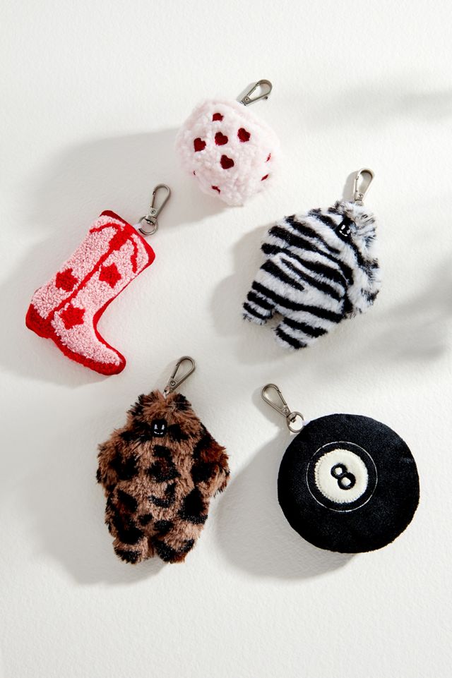 Zebra Betty Keyring | Urban Outfitters UK