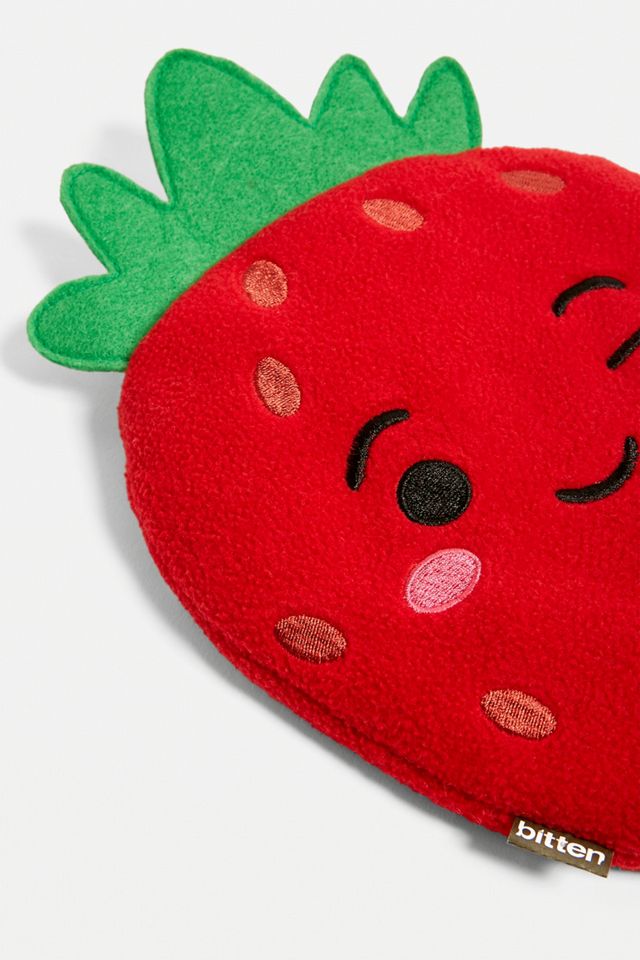 Huggable Big Strawberry Heating Pad | Urban Outfitters UK