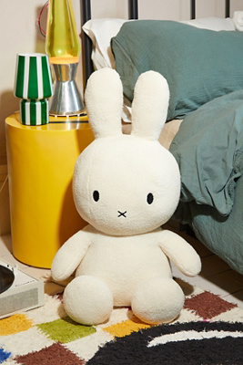 Miffy White Terry XL Sitting Plush | Urban Outfitters UK